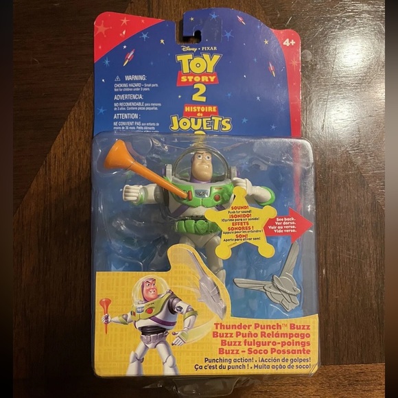 Disney | Toys | Disney Toy Story 2 Thunder Punch Buzz Action Figure 999 ...